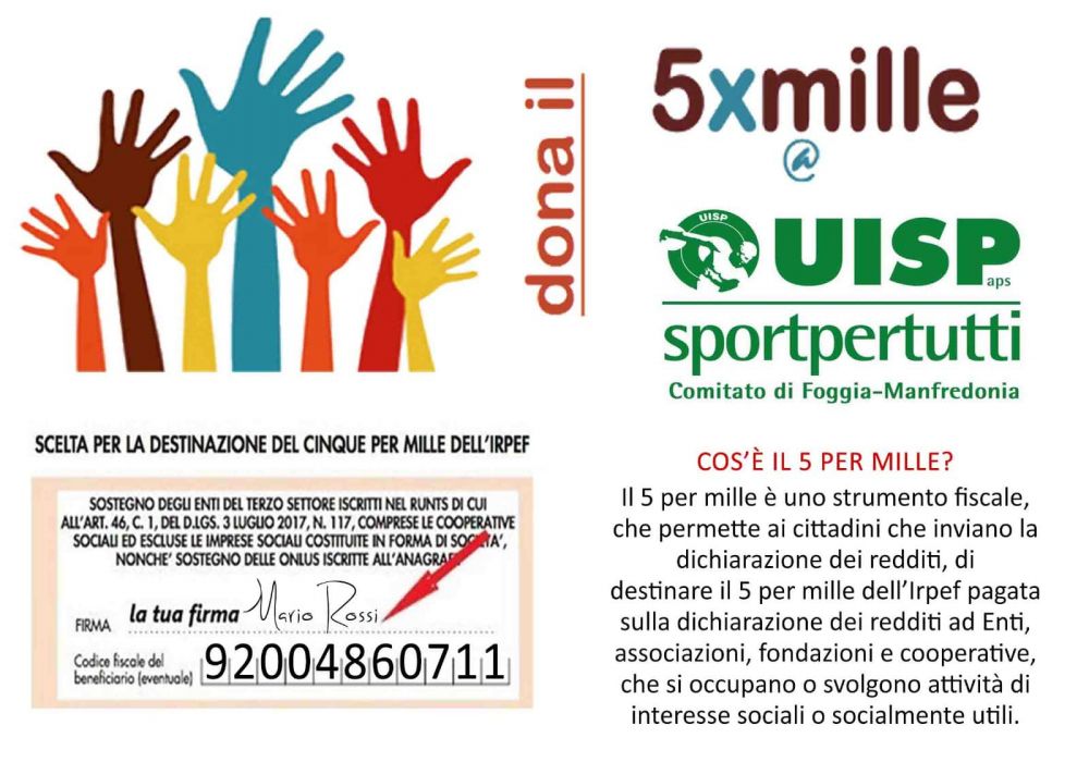 UISP - Foggia-Manfredonia - “Da 45 anni Ant è con noi”