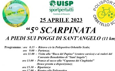 UISP - Grosseto - Scarpinata a piedi sui Poggi di Sant'Angelo