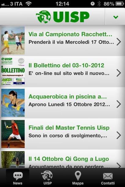 UISP - Ravenna-Lugo - La Uisp sbarca su smartphone e tablet con la sua ...