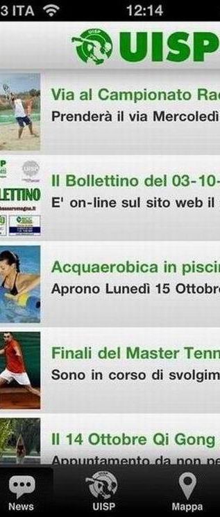 UISP - Ravenna-Lugo - La Uisp sbarca su smartphone e tablet con la sua ...