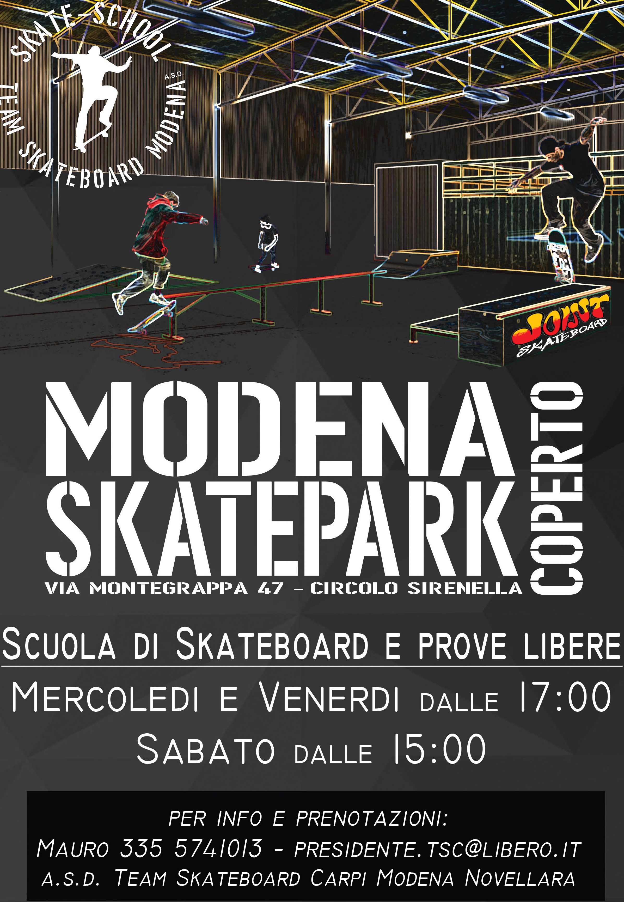 UISP - Modena - School Skate: riprendono le lezioni presso il Circolo ...
