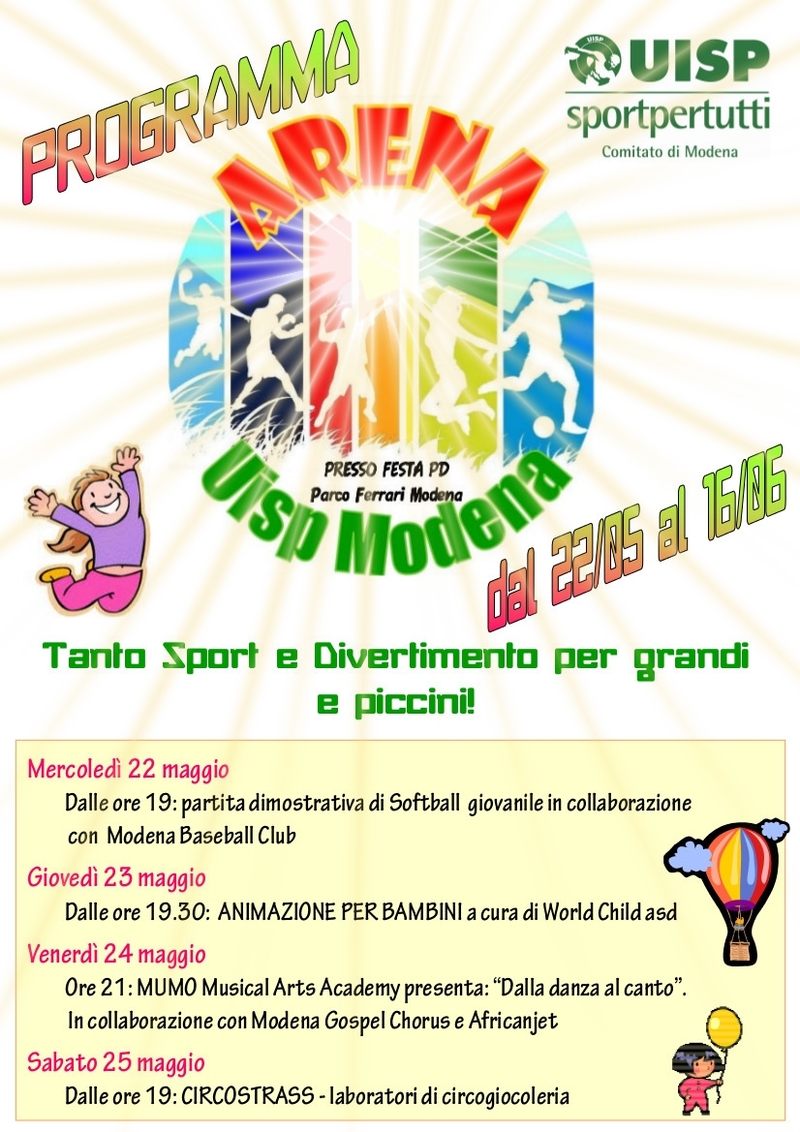 UISP - Modena - Arena Sportiva Uisp Modena c/o Parco Ferrari