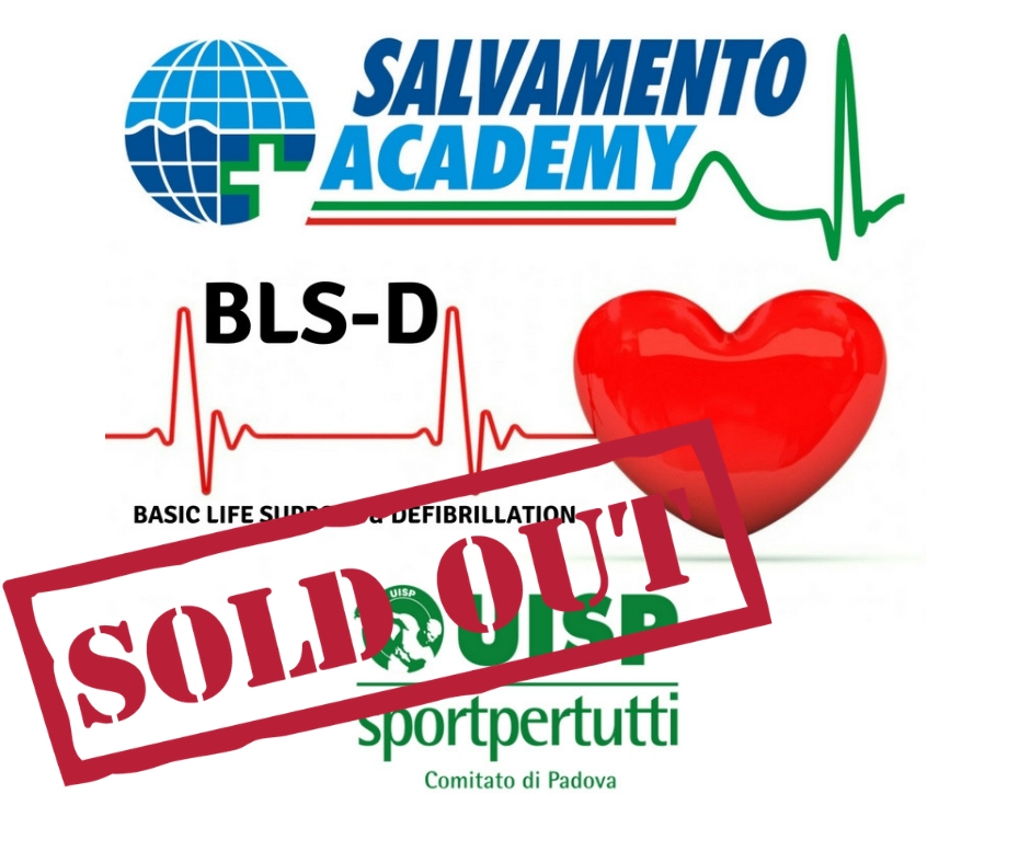 UISP - Padova - NUOVO CORSO BLS-D E RETRAINING 3 NOVEMBRE 2018