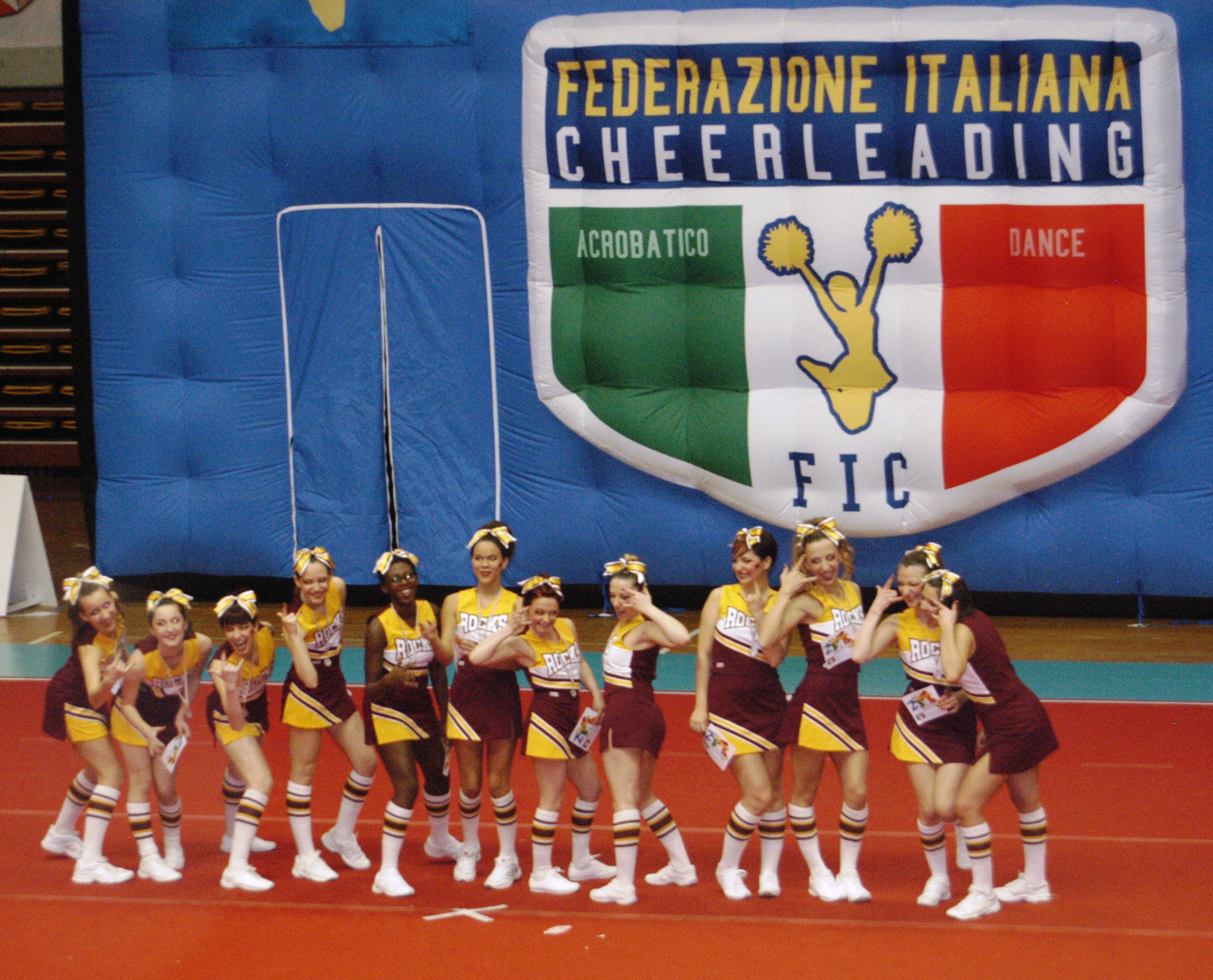 UISP - Reggio Emilia - EUROPEI DI CHEERLEADING