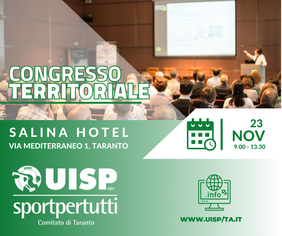 UISP - Taranto - UISP Taranto: Un nuovo corso si apre al Congresso del ...